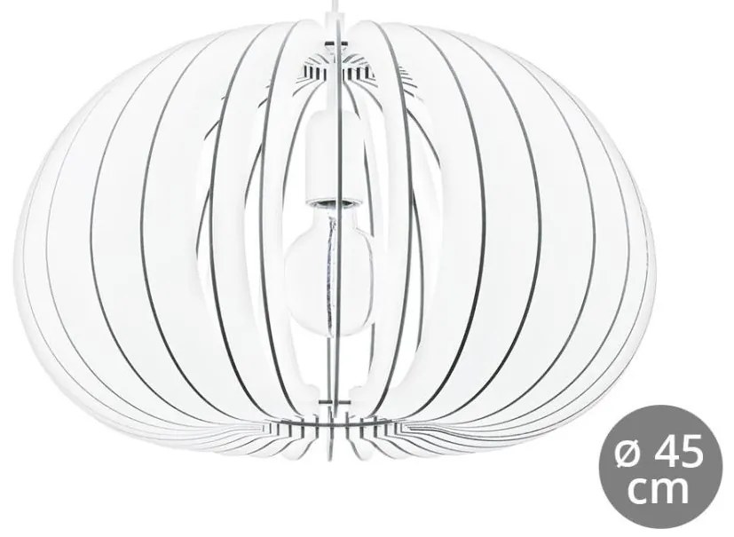 Eglo 94442 - Lustr COSSANO 1xE27/60W/230V