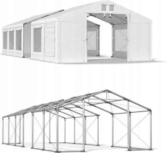 Stan 5x20 m Zahradní pavilon Das 560 Wp