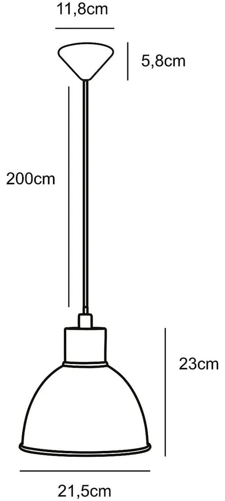 NORDLUX Kovový závěsný lustr POP, 1xE27, 40W, zelený 45833023