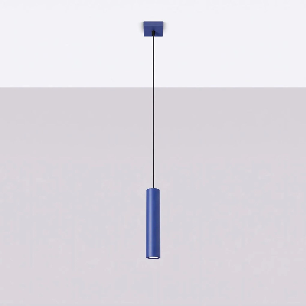 Sollux Lighting Závěsné svítidlo LAGOS 1 ultramarín