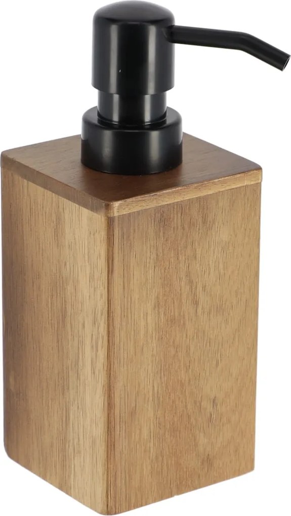Dávkovač mýdla Agath, hnědá/s černými prvky, 150 ml