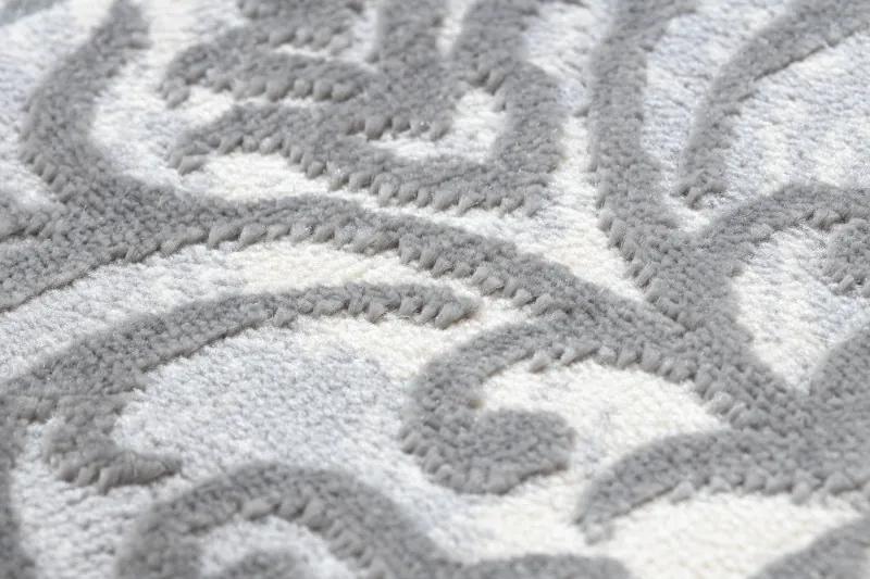 Dywany Łuszczów Kusový koberec Core W7161 Vintage rosette grey ROZMĚR: 160x220
