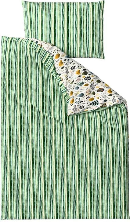 Krepové povlečení TREEVELLA POLY zelené Rozměr povlečení: 70 x 90 cm | 140 x 220 cm