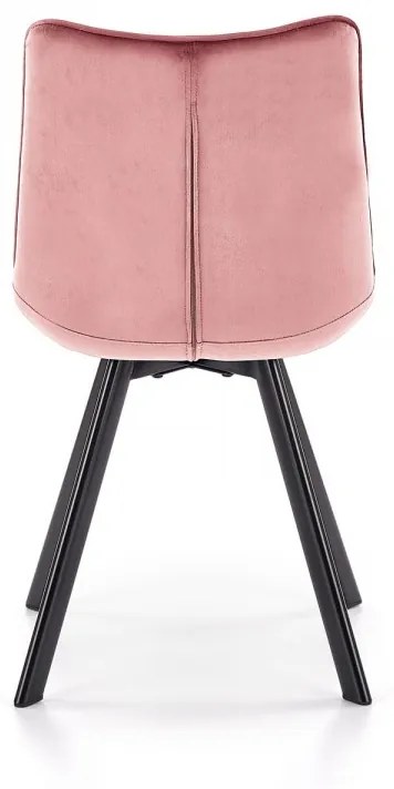 Designová židle Mirah růžová
