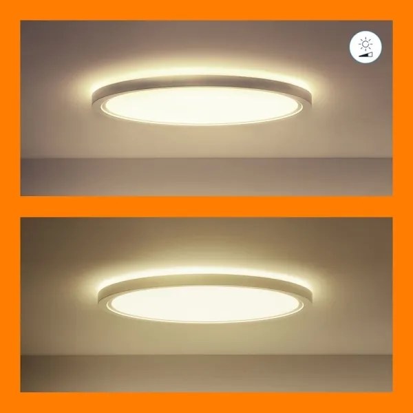 WiZ - LED RGB Stmívatelné stropní svítidlo SUPERSLIM LED/32W/230V Wi-Fi bílá