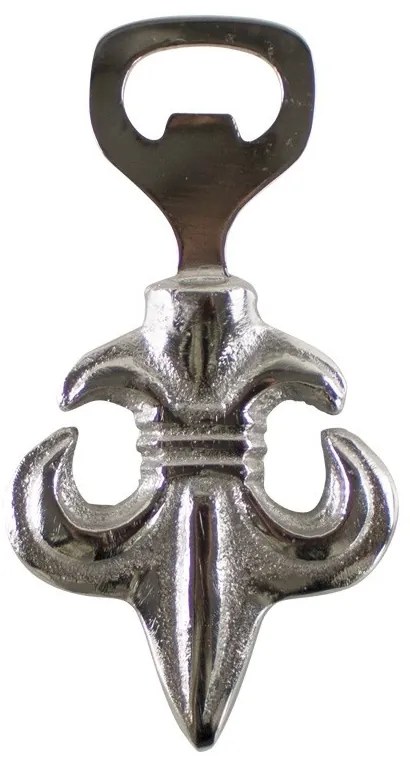 Kovový otvírák na láhve Fleur de Lis - 13cm