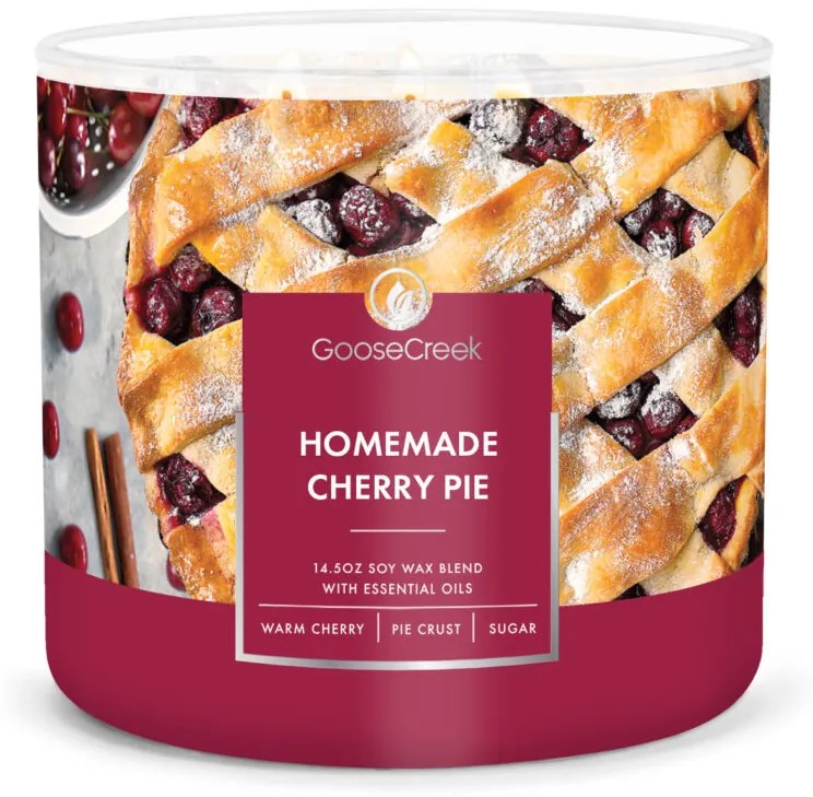 Goose Creek svíčka aromatická HOME MADE CHERRY PIE 410 g