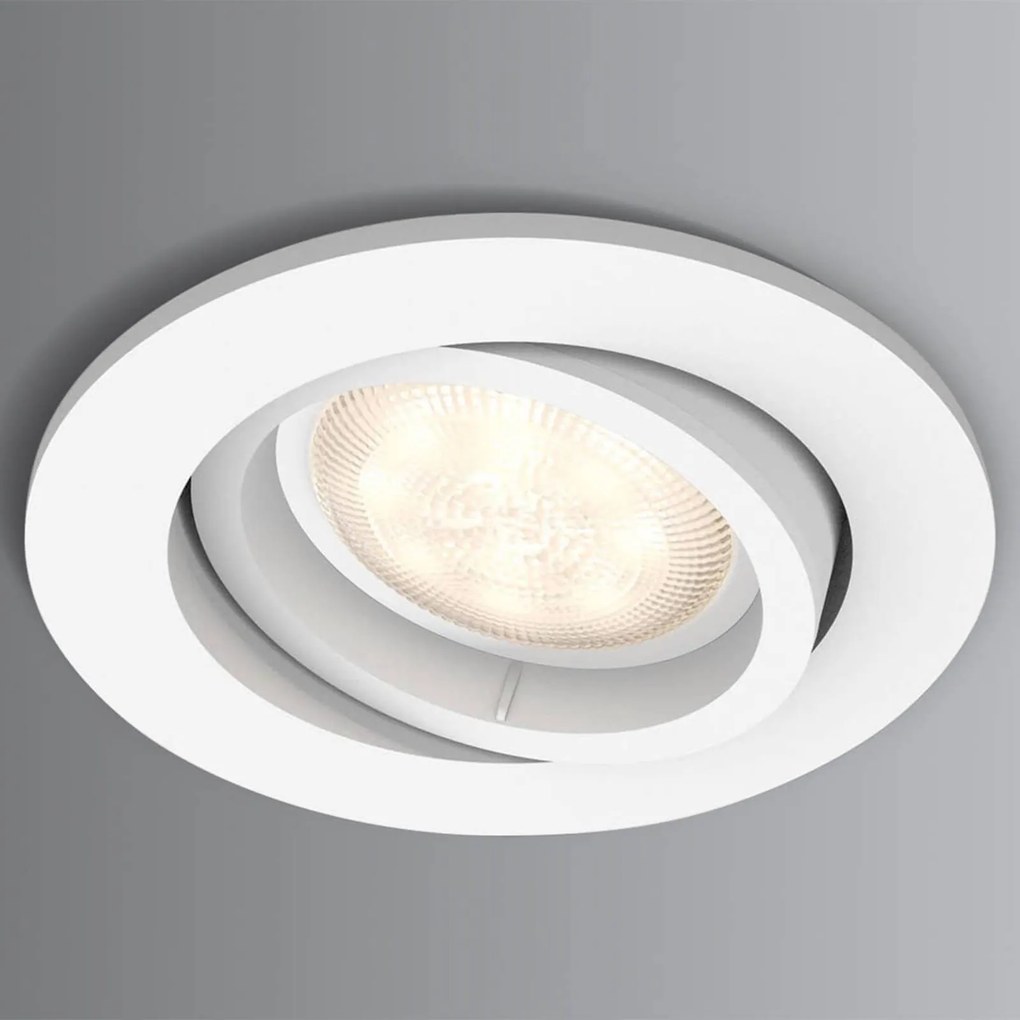 Philips Shellbark LED vestavný spot WarmGlow bílé