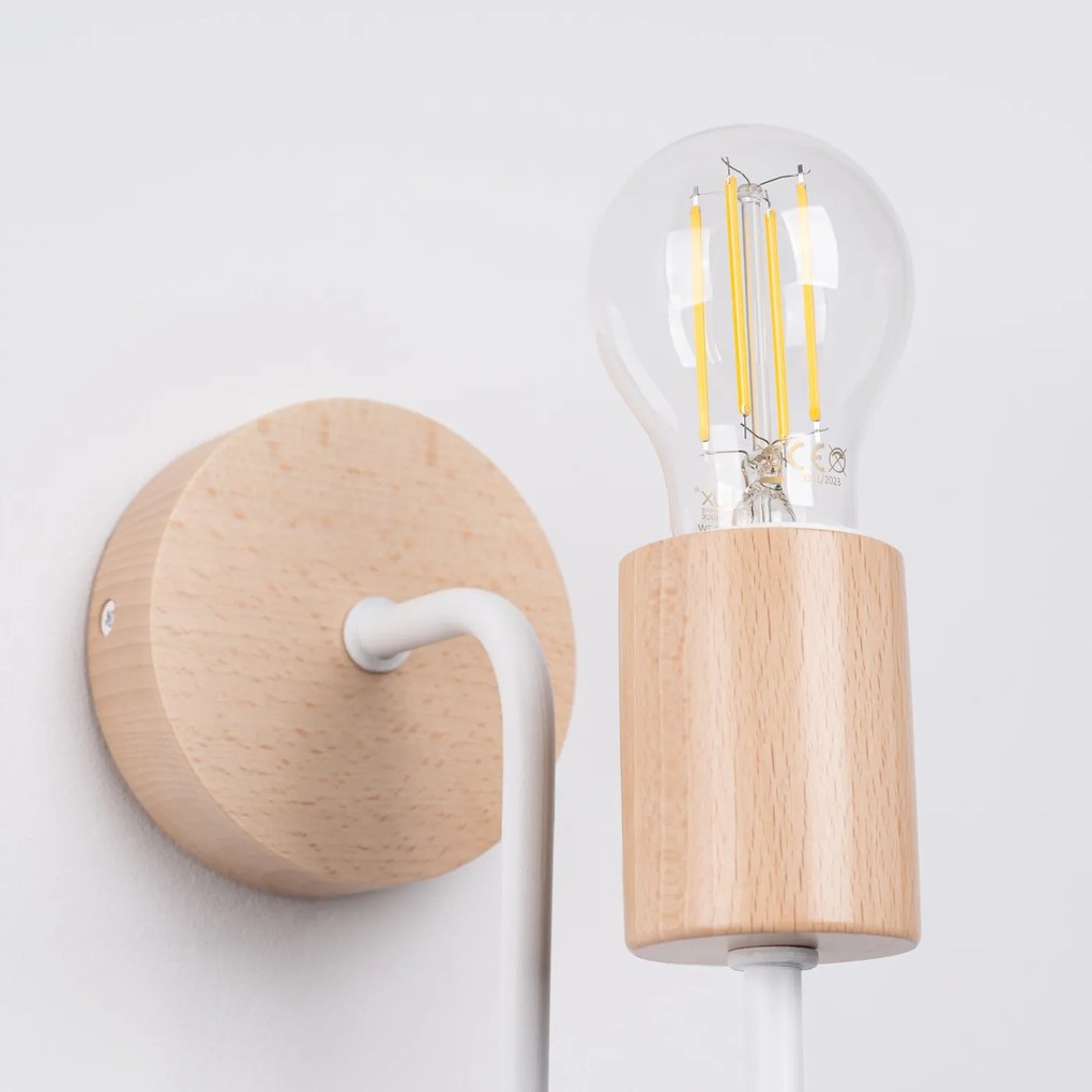 Sollux Lighting Nástěnné svítidlo TIMBO bílé