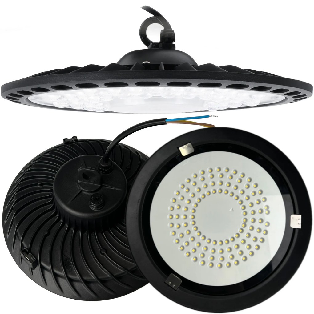 BERGE LED svítidlo High Bay UFO EcoPlanet - 100W - 10 000 lm - studená bílá