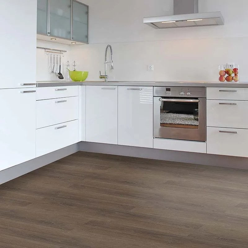 Vinylová plovoucí podlaha BRASED Aquafix Click 9554 Dub bush kouřový 1,99 m²