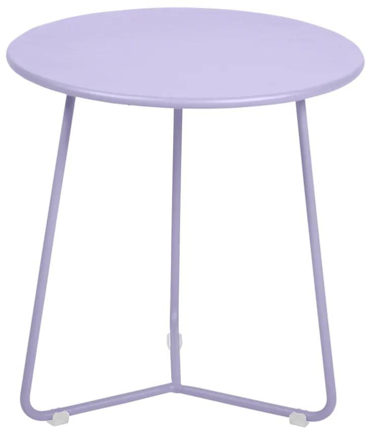 OnaDnes -20% Fialový kovový odkládací stolek Fermob Cocotte 34 cm