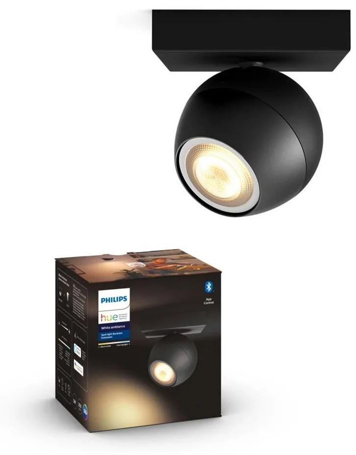 Philips Philips 50471/30/P9 - LED Stmívatelné bodové svítidlo Hue BUCKRAM 1xGU10/5W/230V P3772