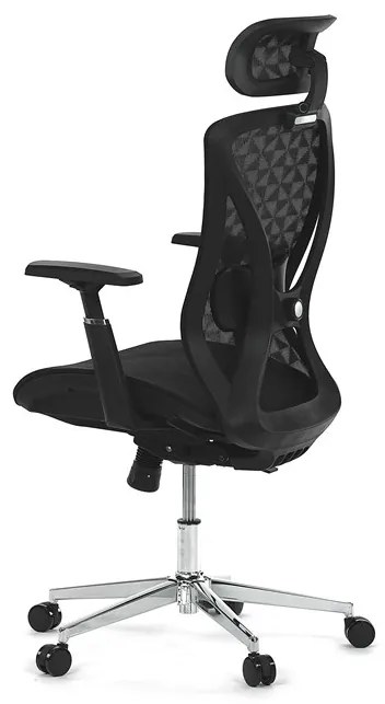 Ergonomická kancelářská židle NILS - černá síťovina Barva: černá