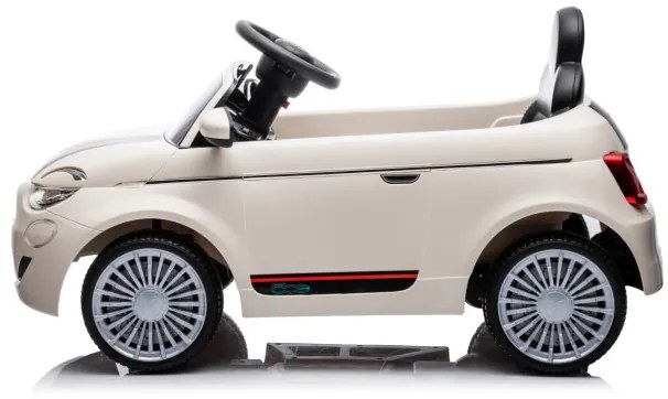 Elektrické autíčko Fiat 500e bílé