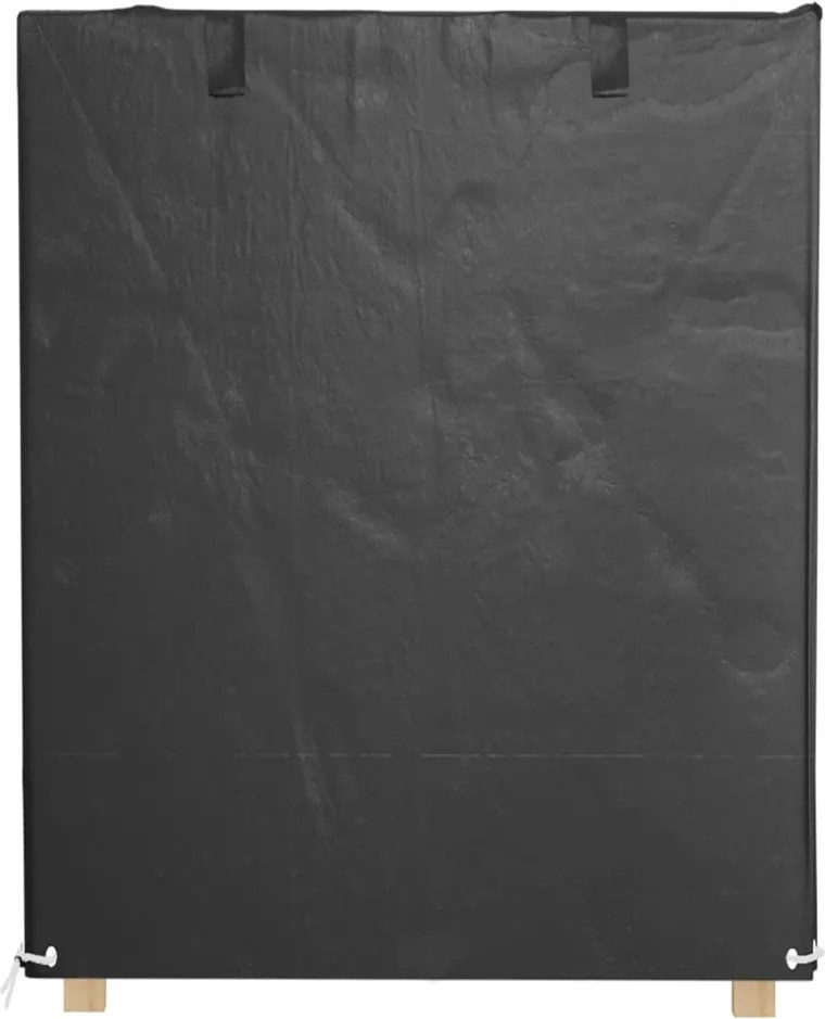 Plachty na zahradní houpačku 2 ks 8 oček 125x90x135/165 cm PE 3155381