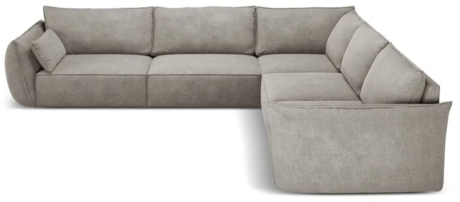 Světle šedá rohová pohovka (variabilní) Vanda – Mazzini Sofas