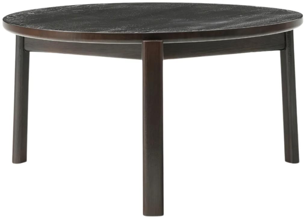 OnaDnes -20% Audo CPH Hnědý dubový konferenční stolek AUDO PASSAGE 90 cm