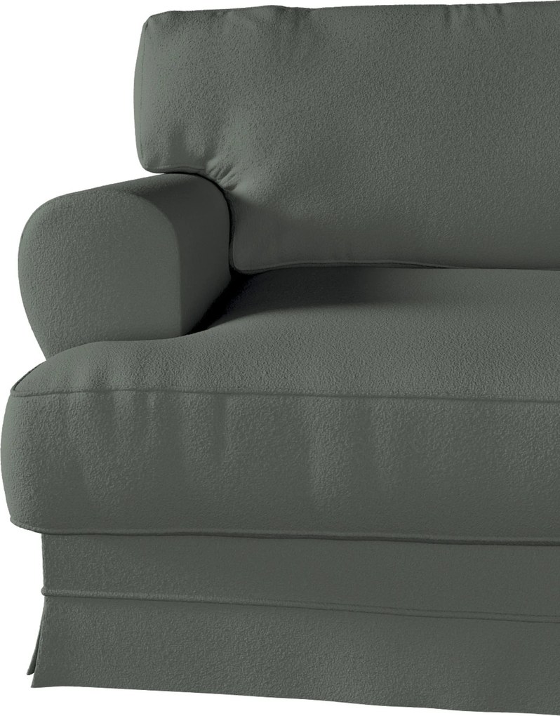 Potah na pohovku IKEA Ekeskog rozkládací barva zelená látka pletený vzor