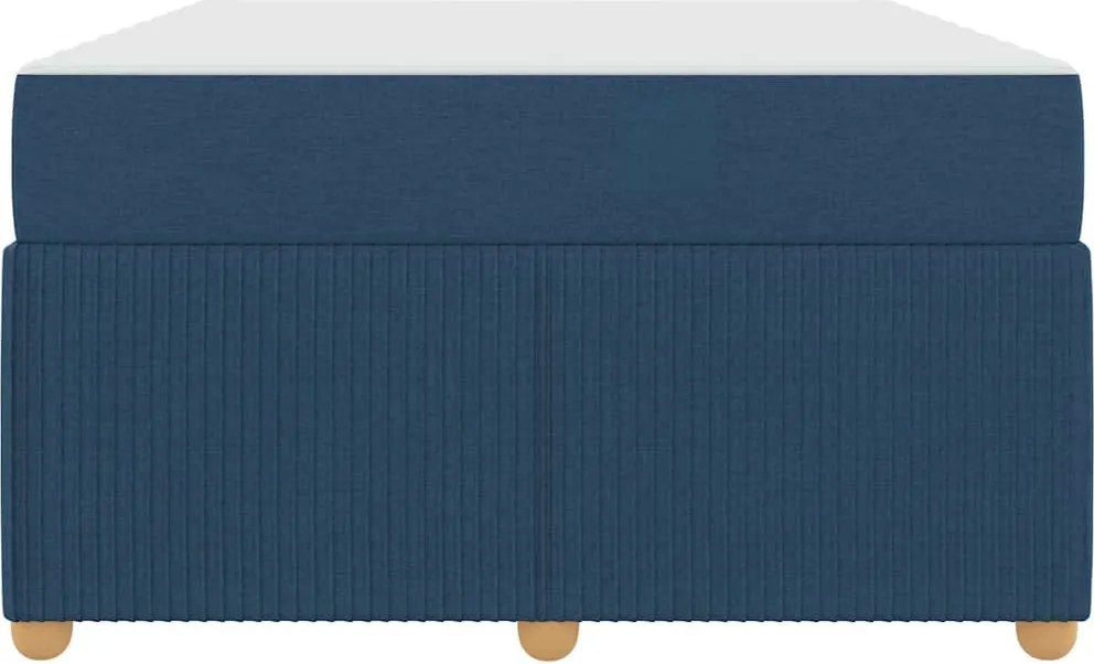 Rám postele Modrá 120 x 200 cm textil 3398385