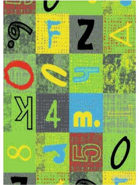 Metrážový koberec Alphabet 212 - Rozměr na míru bez obšití cm