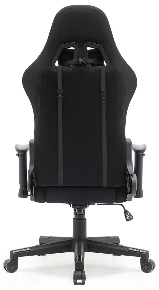 Herní židle k PC Sracer R4 s područkami nosnost 130 kg černá