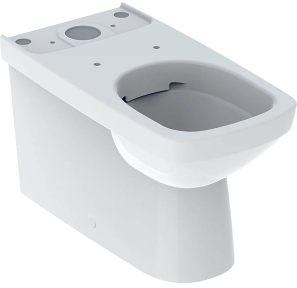 Geberit Selnova Square - WC kombi mísa, vario odpad, 680x350 mm, Rimfree, bílá 500.489.01.1