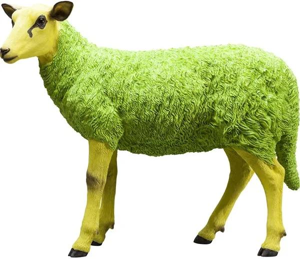 Dekorativní figurka Sheep Colore - zelená