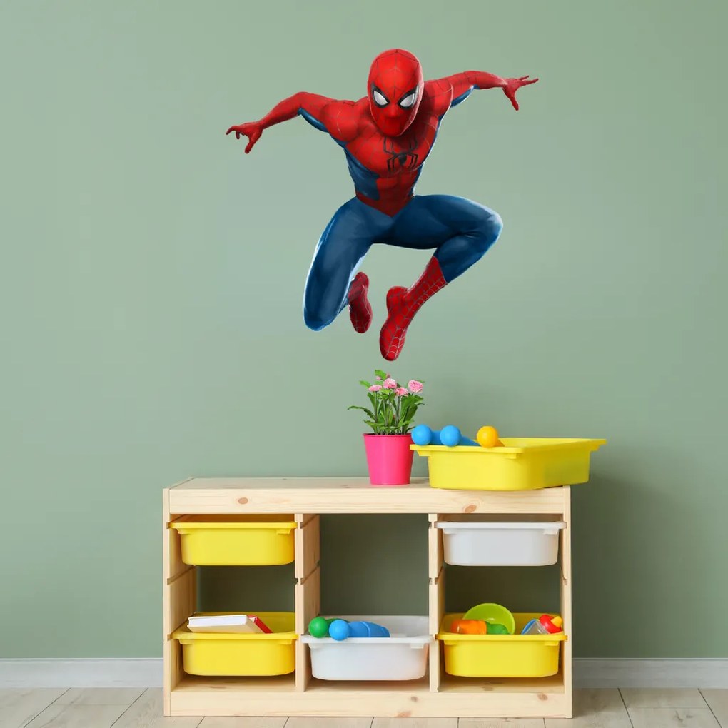 Samolepka na zeď "Spider-man" 60x60 cm
