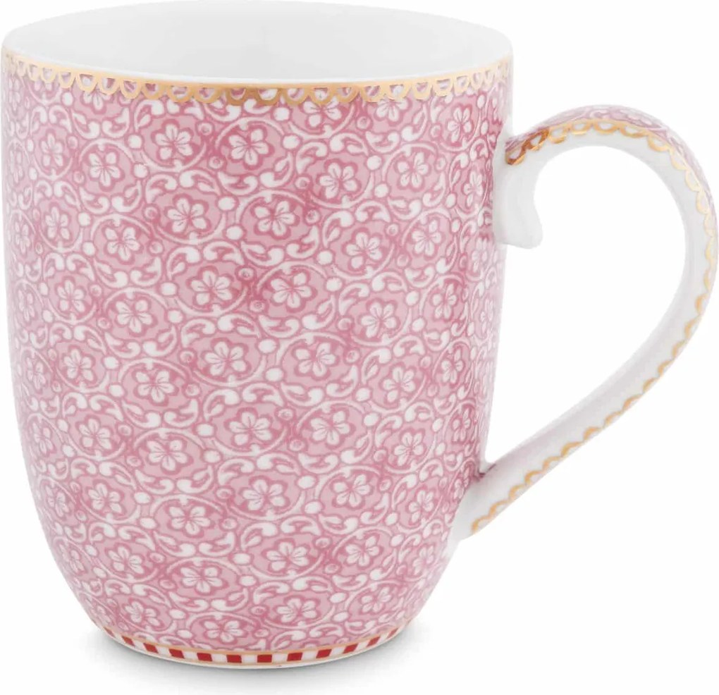 Pip Studio Spring to Life Hrnek mini 145ml růžový