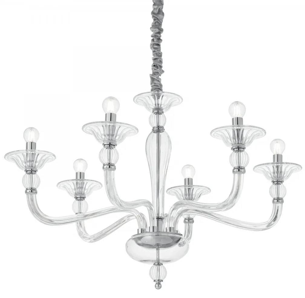 Ideal Lux 159959 lustr Danieli 6x40W|E14