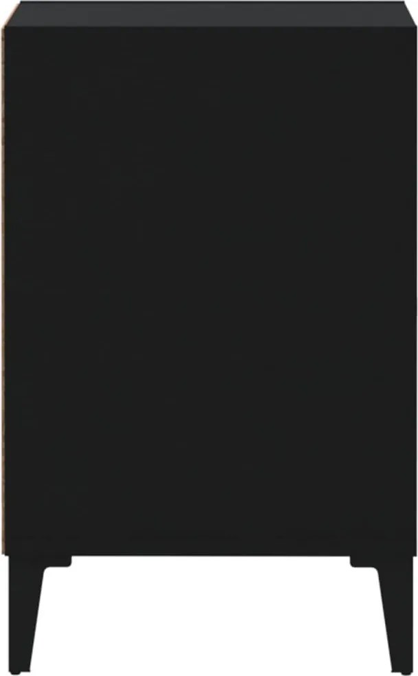 vidaXL TV skříňka 100x35x55 cm kompozitní dřevo [821181] Barva: Černá