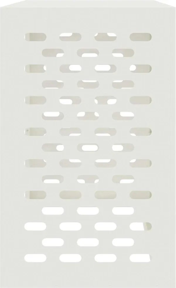 vidaXL Ochrana klimatizace Bílá 110 x 50 x 80 cm