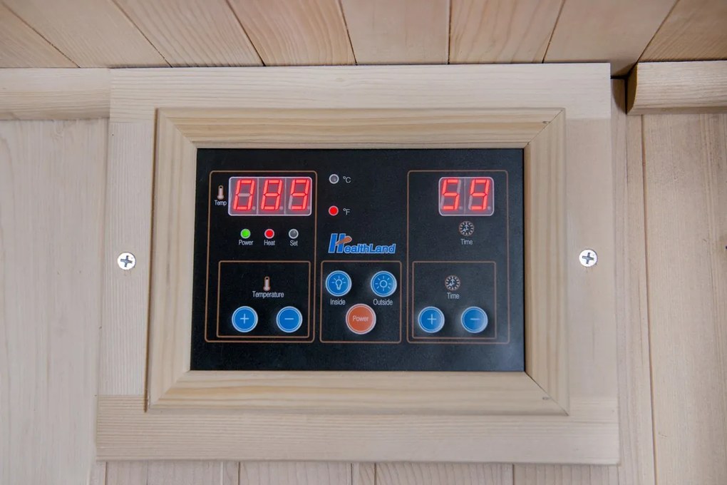 Infrasauna DeLuxe 2223 Carbon BT