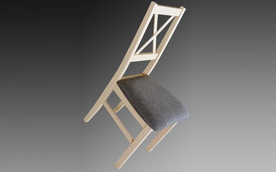 Drewmix jídelní židle NILO 10 dřevo: černá, potahový materiál: látka