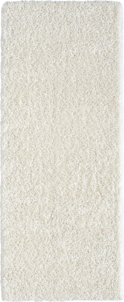My Flair, Běhoun My Shaggy creme, 80x300, bílá, chodba / předsíň