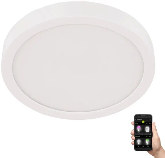 Eglo 30891 - LED Koupelnové stropní svítidlo FUEVA LED/20,5W/230V IP44 bílá