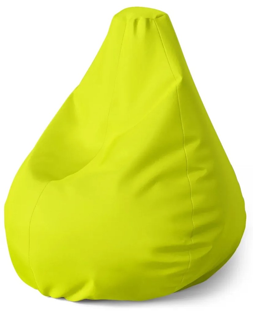 Sablio Sedací vak Pear Citrónová - 70 x 95 x 15 cm