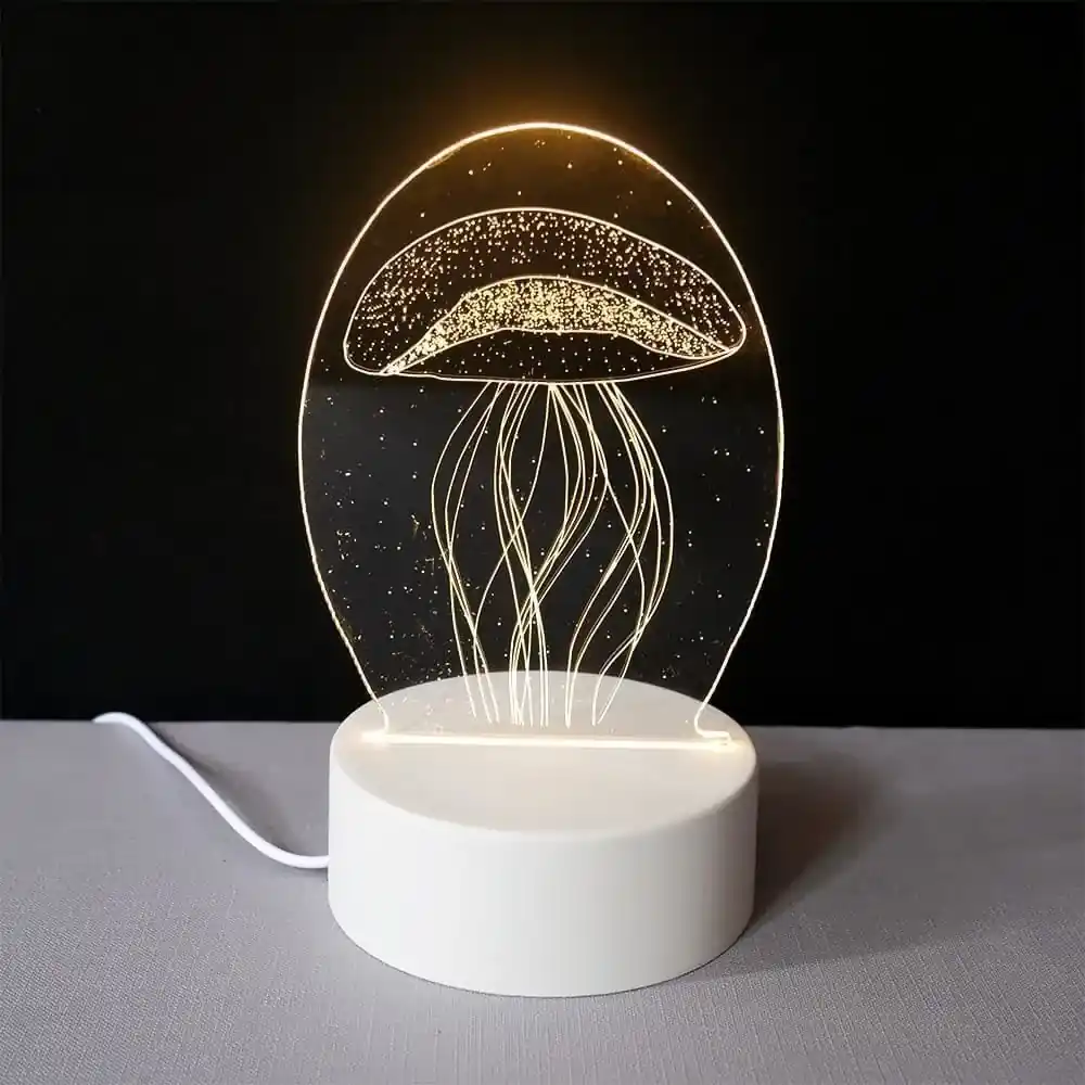 GFT Dekorativní 3D lampa - medúza - AKCE! | BIANO