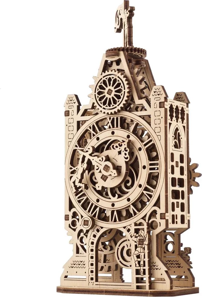 Ugears 3D mechanické puzzle Old clock tower 44 ks