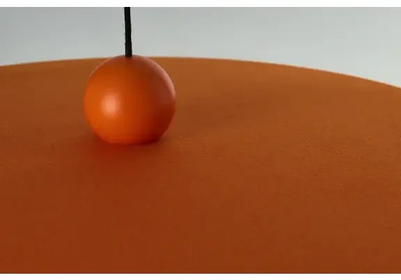 Designový lustr Freya oranžová