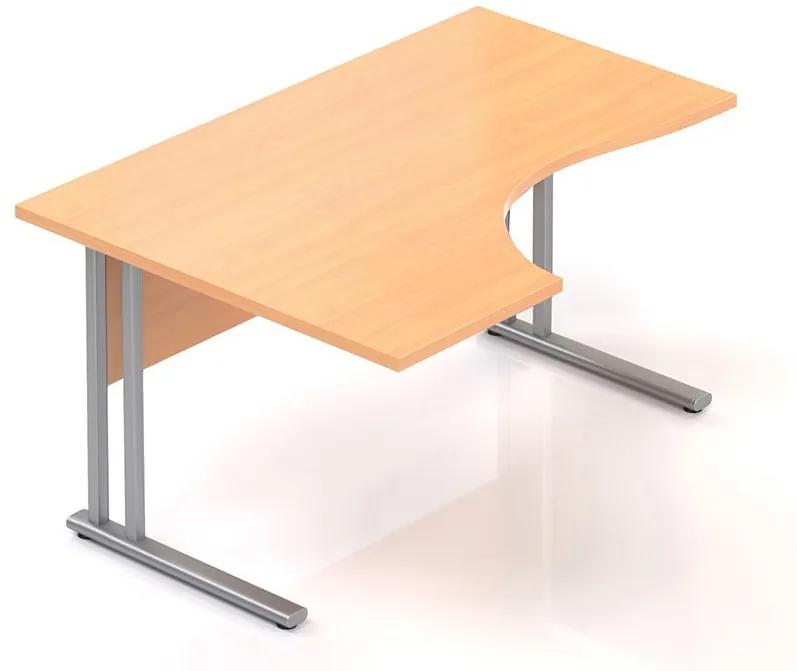 Kancelářský stůl Visio K 140x70/100 cm levý Barva: Buk