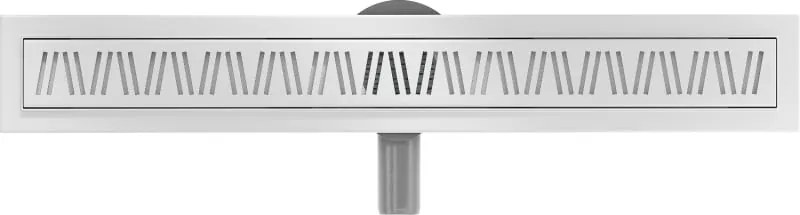 Mexen Flat 360° M22 otočný liniový odtok 70 cm, inox - 1029070-40