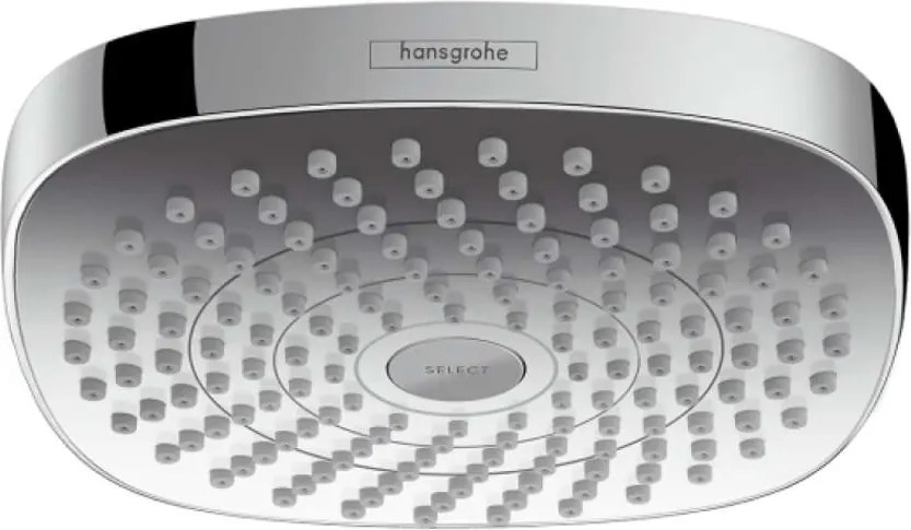 Hansgrohe - Hlavová sprcha, 18 cm, 2 proudy, chrom 26524000ROZ1