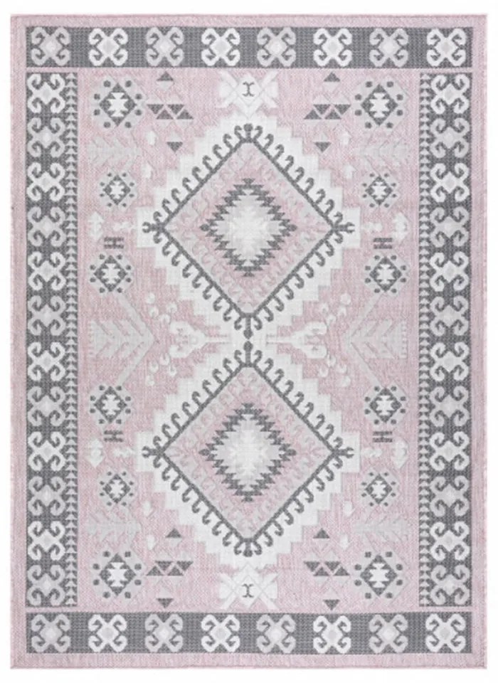 Kusový koberec Aztec růžový 120x170cm