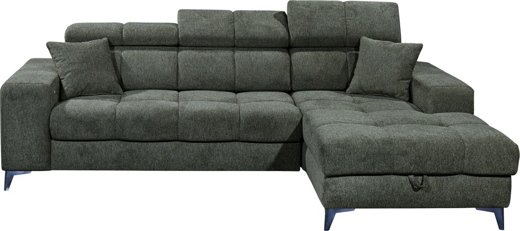 XXXLutz ROHOVÁ SEDAČKA, textil, tmavě zelená MID.YOU - Sedací soupravy - 002220047404