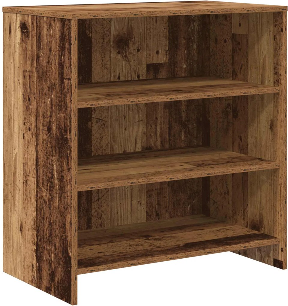 Servírovací skříň 3 ks Staré dřevo 70 x 41 x 75 cm 3393156