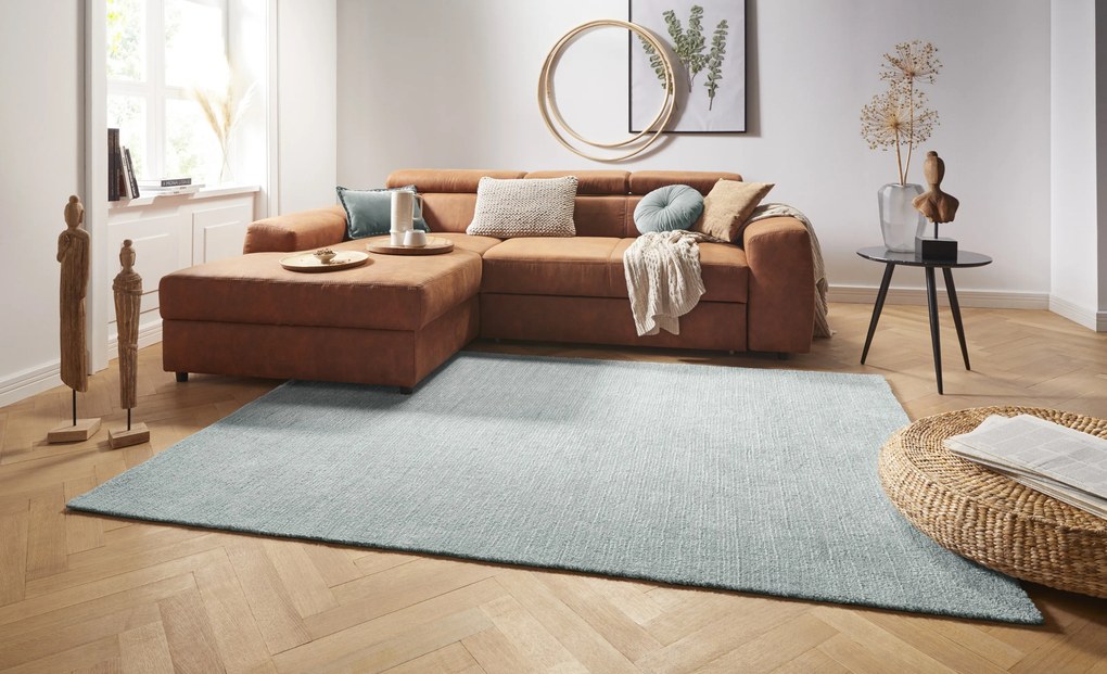 Mint Rugs - Hanse Home koberce Kusový koberec Cloud 103929 Lightblue - 80x250 cm