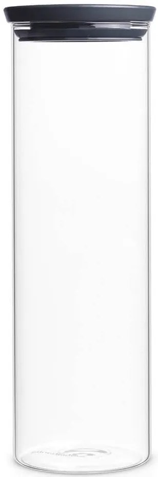 Brabantia Skleněná stohovatelná dóza 1,9L
