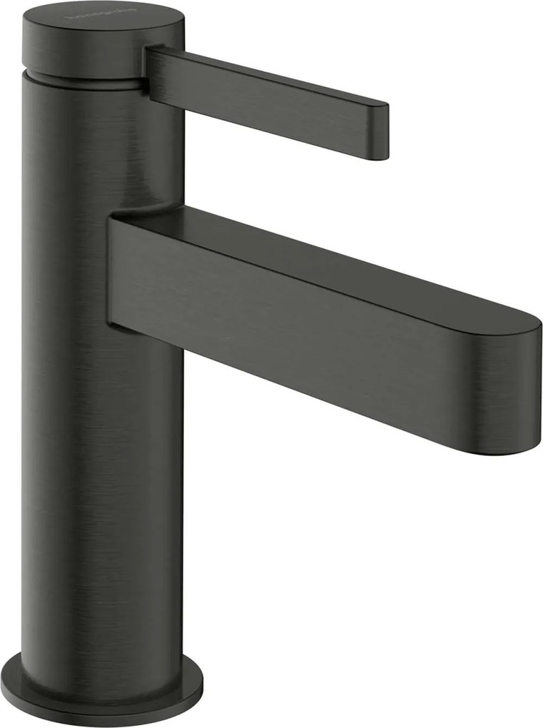 Hansgrohe Finoris - Umyvadlový ventil, pro studenou vodu, EcoSmart, kartáčovaný černý chrom 76013340